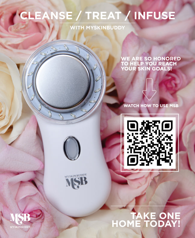 Floral Countertop Display – MYSKINBUDDY